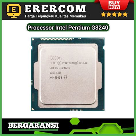 Jual Processor Prosesor Proci Pc Intel Pentium G3240 Socket 1150