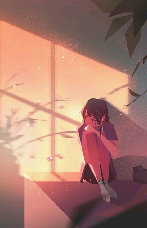 Sad And Lonely Anime Girl