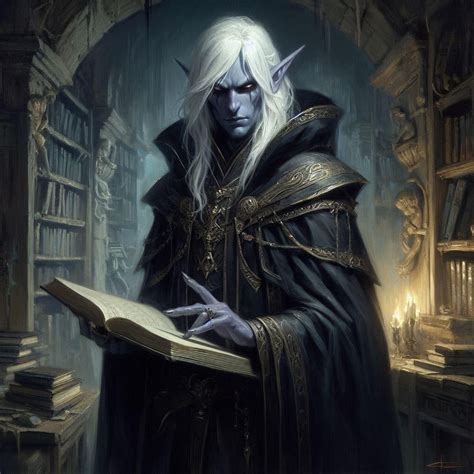 Drow Wizard Relchrpgfantasy
