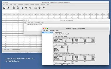 Free And Open Source Statistics Software For Macs Os X