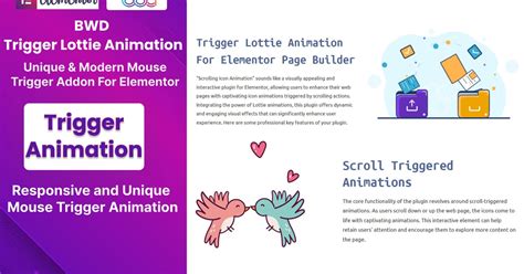 trigger lottie animation addon for elementor vlatest sharexcode
