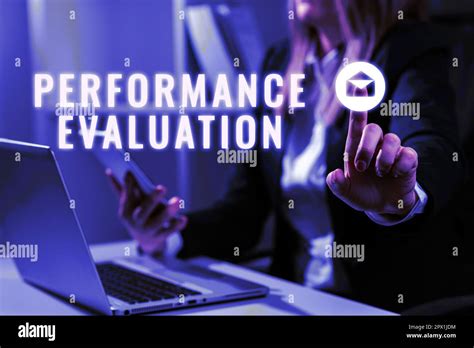 Inspiration Showing Sign Performance Evaluation Concept Meaning The