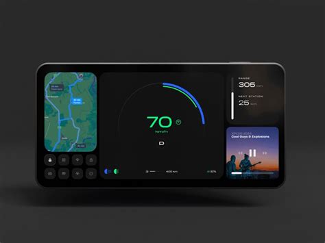 Modular Automotive Ui Exp 0 02 Card Ui Dashboard Design Car Ui
