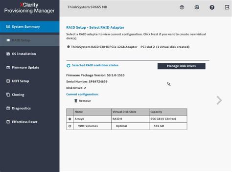 RAID 设置 LXPM V Lenovo Docs