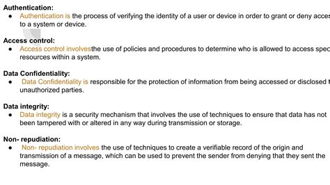 Osi security architecture in network.pptx | Operating Systems | Computer Software and Applications