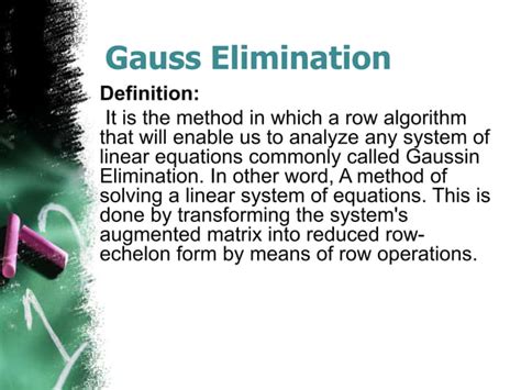 System Of Linear Equations Pptx Physics Science