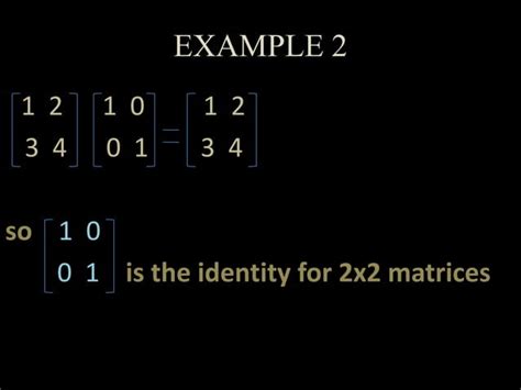 Identity Matrix PPTX