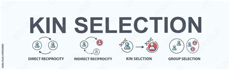 Kin Selection Theory Kin Selection Theory Banner Web Icon For