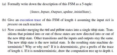 Consider The Deterministic Finite State Machine In Chegg