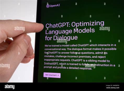 chatgpt front page seen on laptop artificial intelligence ai chatbot