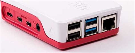 Raspberry Pi Raspberry Pi Offizielles Gehäuse Für Raspberry Pi 4 Rot