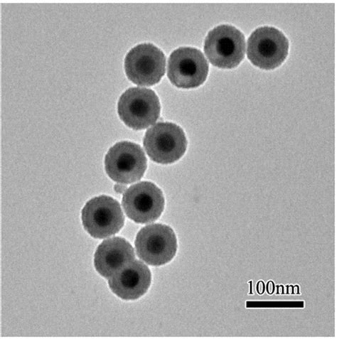 Preparation Method Of Three Layer Core Shell Structure Drug Carrier With Near Infrared Light