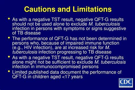 Ppt Cdc Guidelines For Use Of Quantiferon ® Tb Gold Test Powerpoint Presentation Id 501417