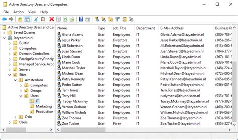 Active Directory Users And Computers ADUC Installation Usage