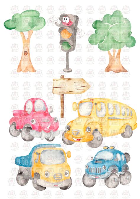 Купити Машинки Вафельна картинка ціна 40 ₴ Prom Ua Id 301340227