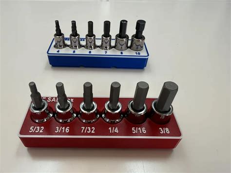 Craftsman 38 Sae Hex Socket Holder Gridfinity Free 3d Print Model