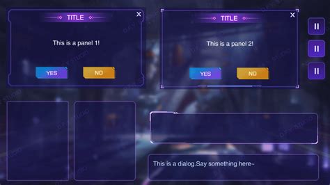 Cyberpunk Rpg Gui Pack