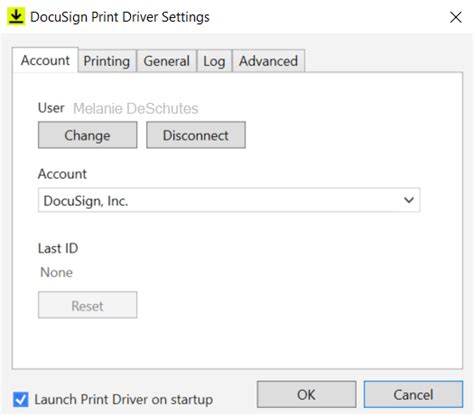 Print Driver Settings