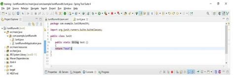 junit 5 runwith project structure and class of junit 5 runwith