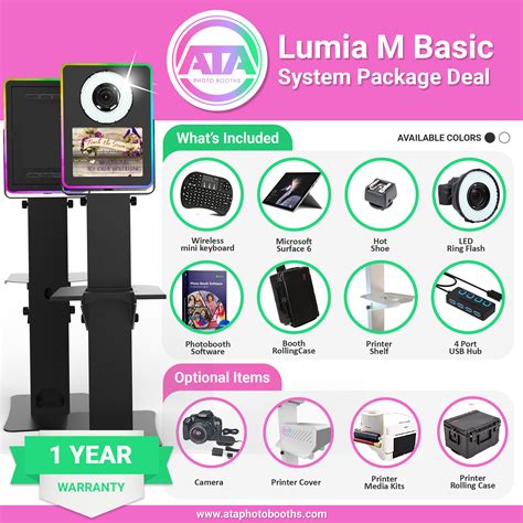 Lumia M Basic Full System Package Ata Photo Booths Usa