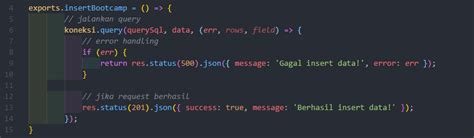 Restful Api Node Js Express Mysql Dengan Model And Controller By Muhamad Azmi Rizkifar
