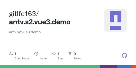 Github Gitlfc163antvs2vue3demo Antvs2vue3demo