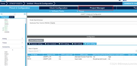 Usart串口通讯轮询案例（hal库实现） Csdn博客