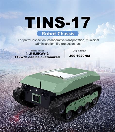 KG Load RC Tank Crawler Robot Chassis With Rubber Tracks