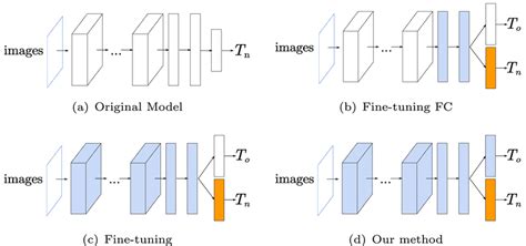 Illustration Of Common Transfer Learning Methods A Shows The Original