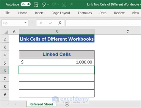 How To Link Two Cells In Excel 6 Methods ExcelDemy