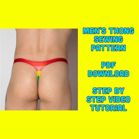 Mens Thong Etsy