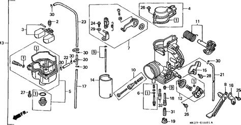Coastal Motorcycle Centre Xr600r 1989 Carburetor Xr600rj Rk Rl