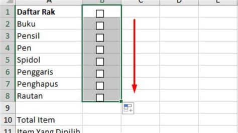 8 Cara Membuat Checkbox Di Excel Mudah IndoTimes