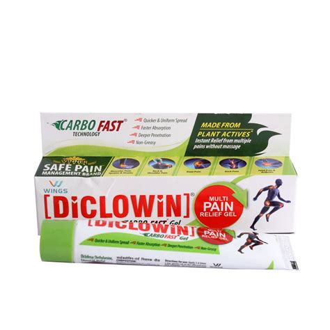 Diclowin Carbofast Gel 30 Gm Price Uses Side Effects Composition