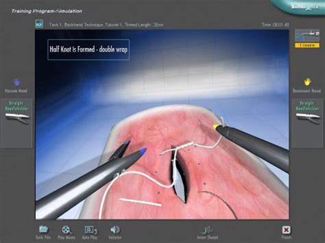 Lap Mentor Basic And Advanced Suturing Module Surgical Science