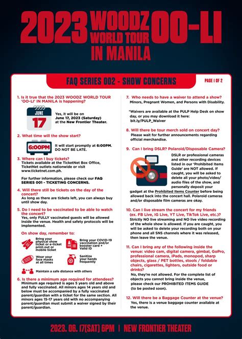 Pulp Live World On Twitter For Your Woodzinmanila Show Concerns We