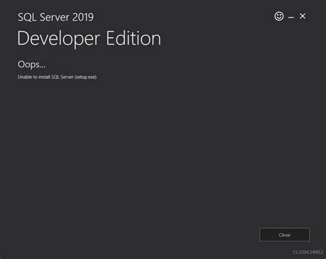 sql server don t instal microsoft qanda