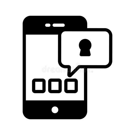 Unique Icon Of Mobile App Security Editable Vector Of Mobile App