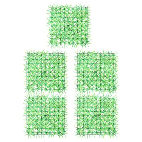 5pcs Imitation Turfs Artificial Plants Wall Turfs Vicedeal