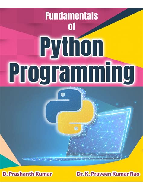 Fundamentals Of Python Programming Book Pdf Control Flow Python