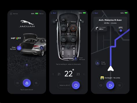 Car Control App Car App App Ux App Design