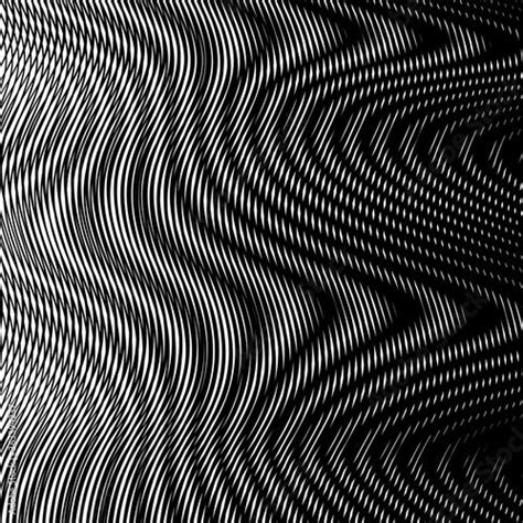 Abstract Black And White Gradient Background
