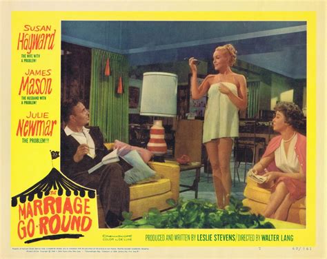 The Marriage Go Round Lobby Card 7 James Mason Susan Hayward 1960