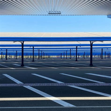 Solar Panels To Cover All Large Car Parks In France Under New Mandate