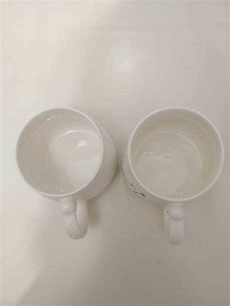 Twin Porcelain Cups Furniture And Home Living Kitchenware And Tableware
