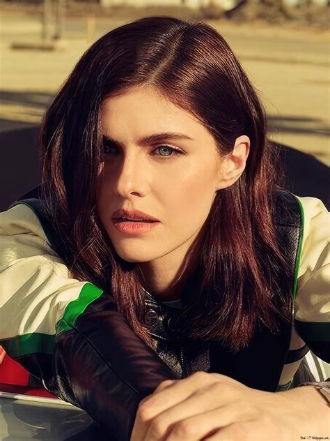 Alexandra Daddario In Alex Tag Heuer Shoot K Wallpaper Download