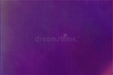 Closeup LED Lights Bulb Diode From LED TV Or LED Monitor Screen Display Panel Stock Photo