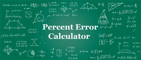 Percent Error Calculator