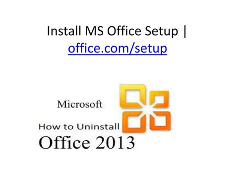 ppt office setup downloading installing and activating ms