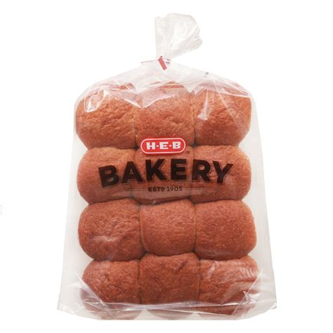 H E B Bakery Wheat Dinner Rolls Shop Buns And Rolls At H E B